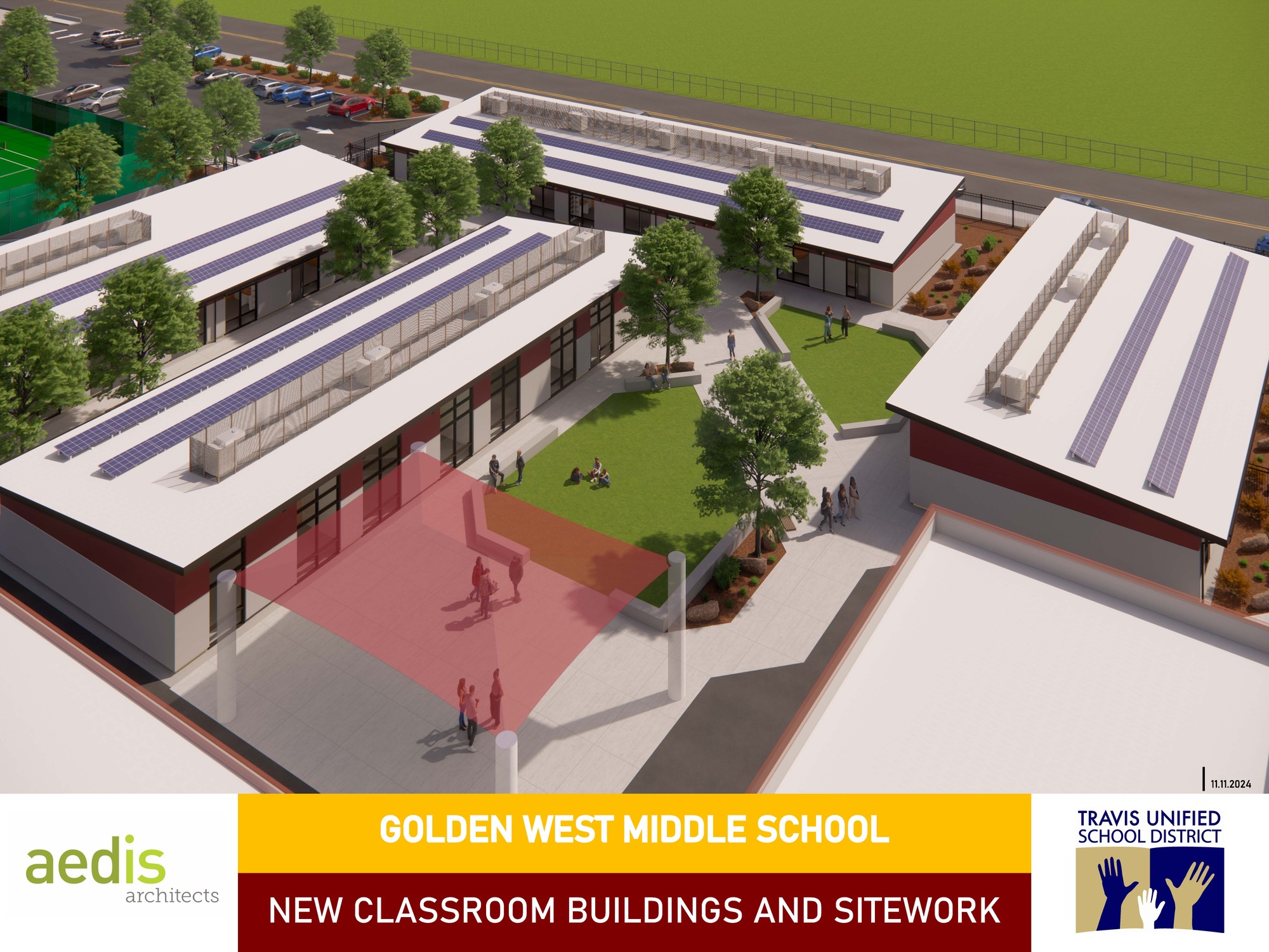Travis USD Golden West Middle School TimberQuest™ in Sacramento, CA ...