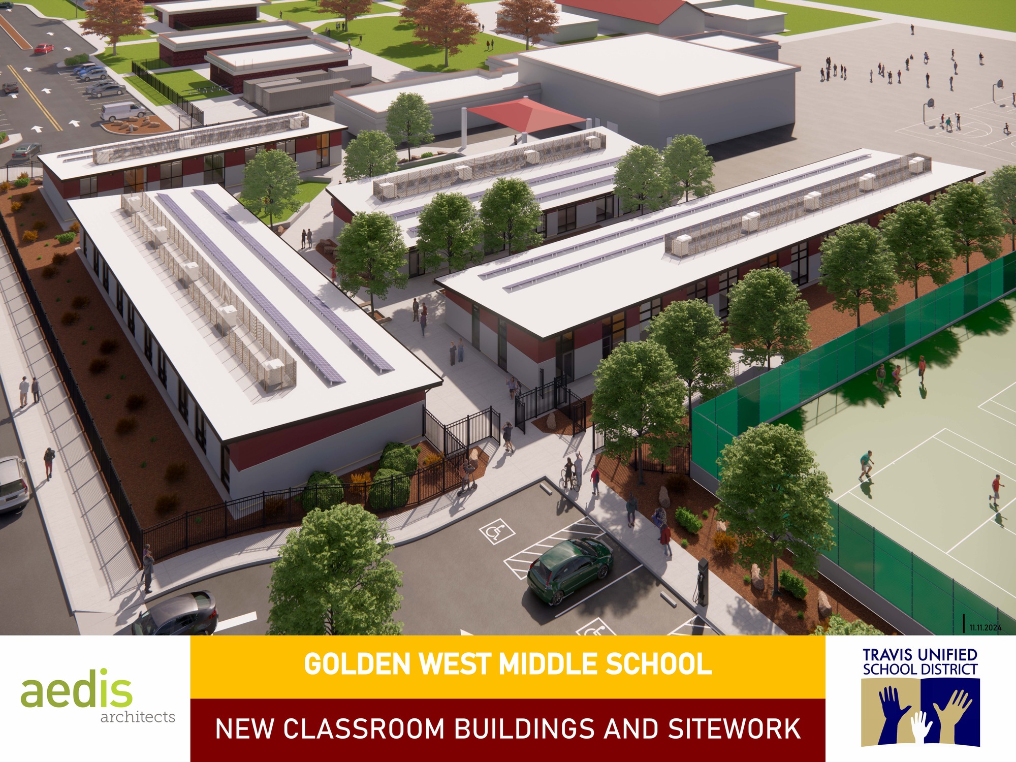 Travis USD Golden West Middle School TimberQuest™ in Sacramento, CA ...
